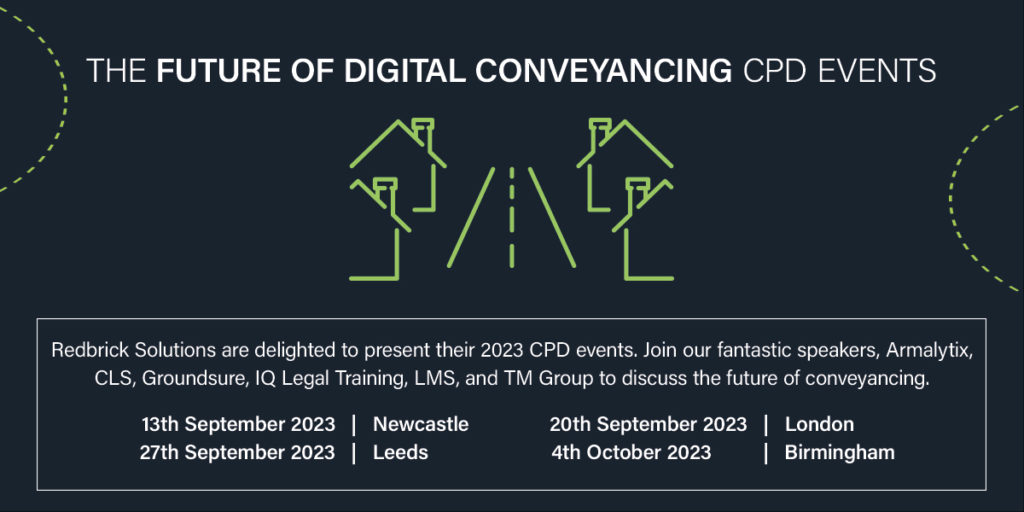 The Digital Conveyancing Roadmap CPD Events - Redbrick Solutions