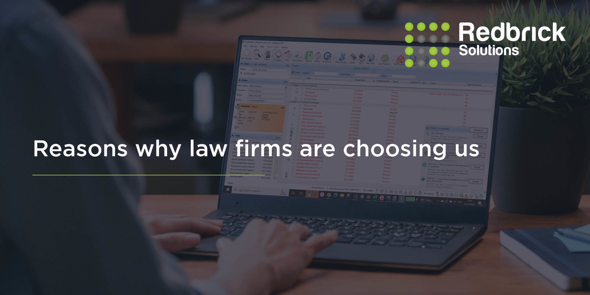 More reasons why law firms are choosing Redbrick Solutions conveyancing ...